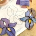 DIGITAL DOWNLOAD Pattern | Iris Blossom | Beginner Spring Flower Garden ...