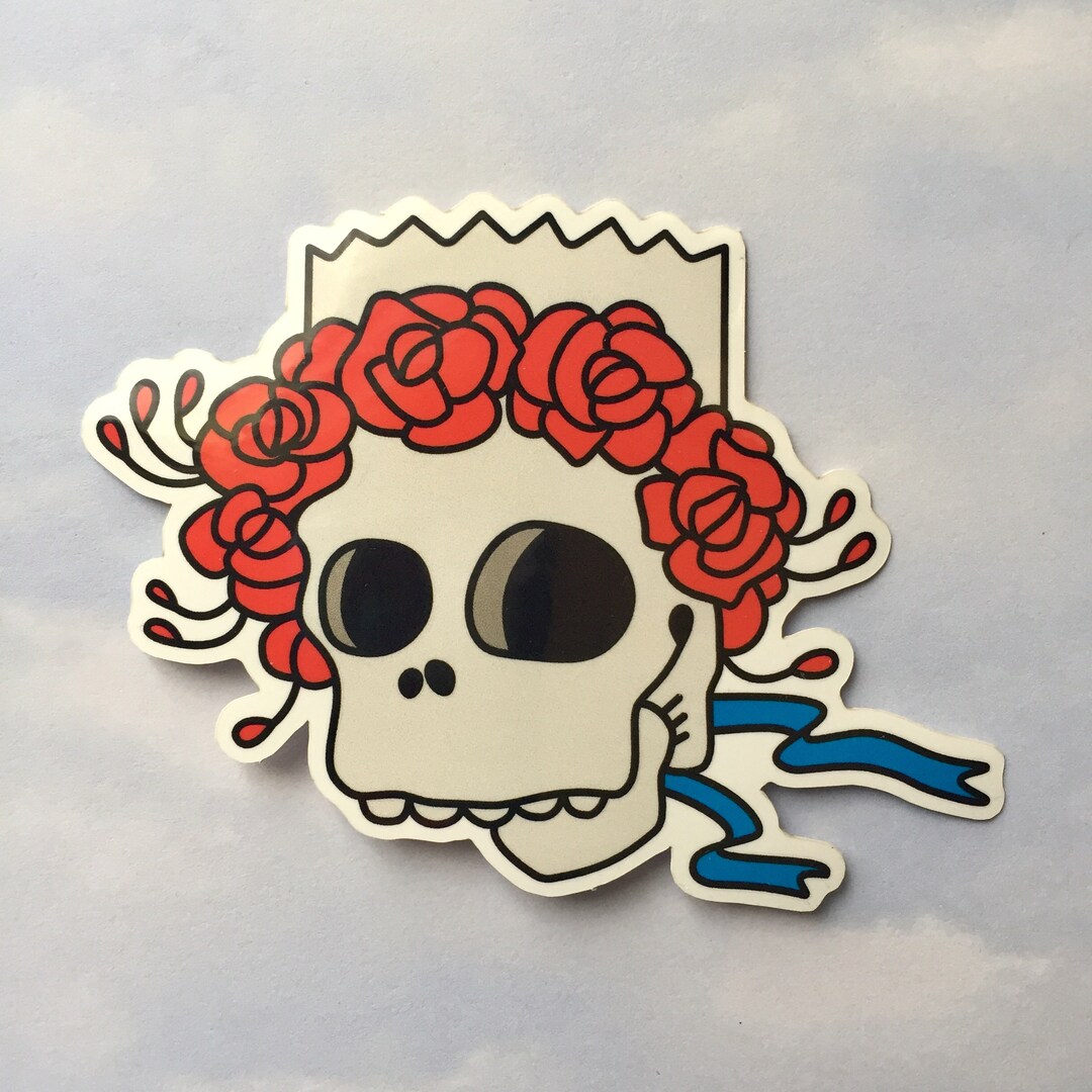 Bartha Sticker Bertha Simpson Sticker - Etsy