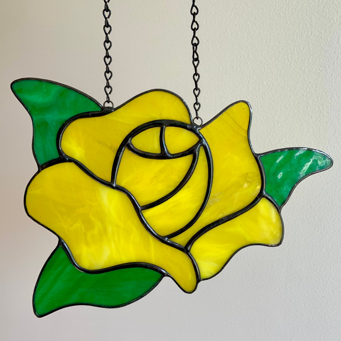 DIGITAL DOWNLOAD Pattern Classic Rose Stained Glass Pattern - Etsy