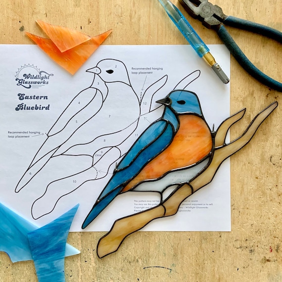 Bird Stained Glass Patterns Stained Glass Birds I