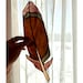 DIGITAL DOWNLOAD Pattern | Hawk Feather Stained Glass Pattern ...