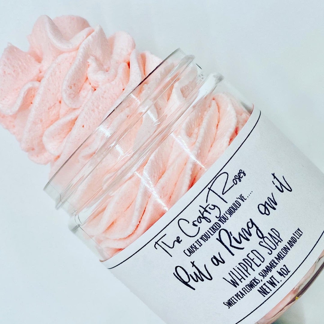 Put a Ring on It Whipped Soap | Summer Melon & Lily Scent - Etsy