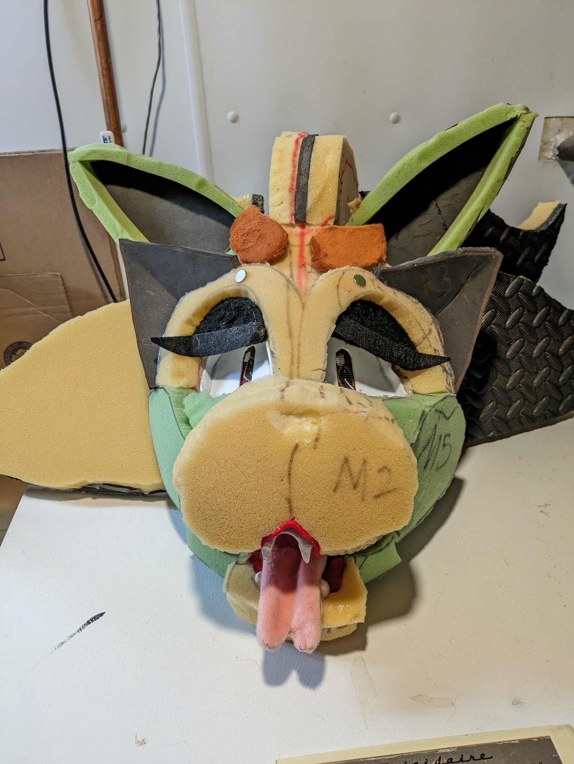 Hedgehog Inspired Fursuit Headbase - Etsy