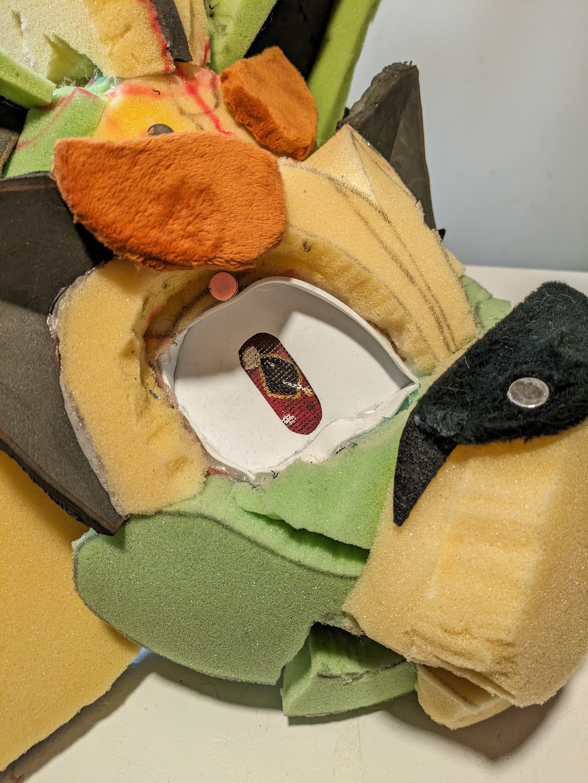 Hedgehog Inspired Fursuit Headbase - Etsy