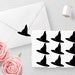 Set of 10 Hat Decals, Envelope Seals, Birthday Seals, Glass Decals ...