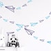 Set of Airplane Wall Decals Stickers Wall Pattern Decals Origami Planes ...