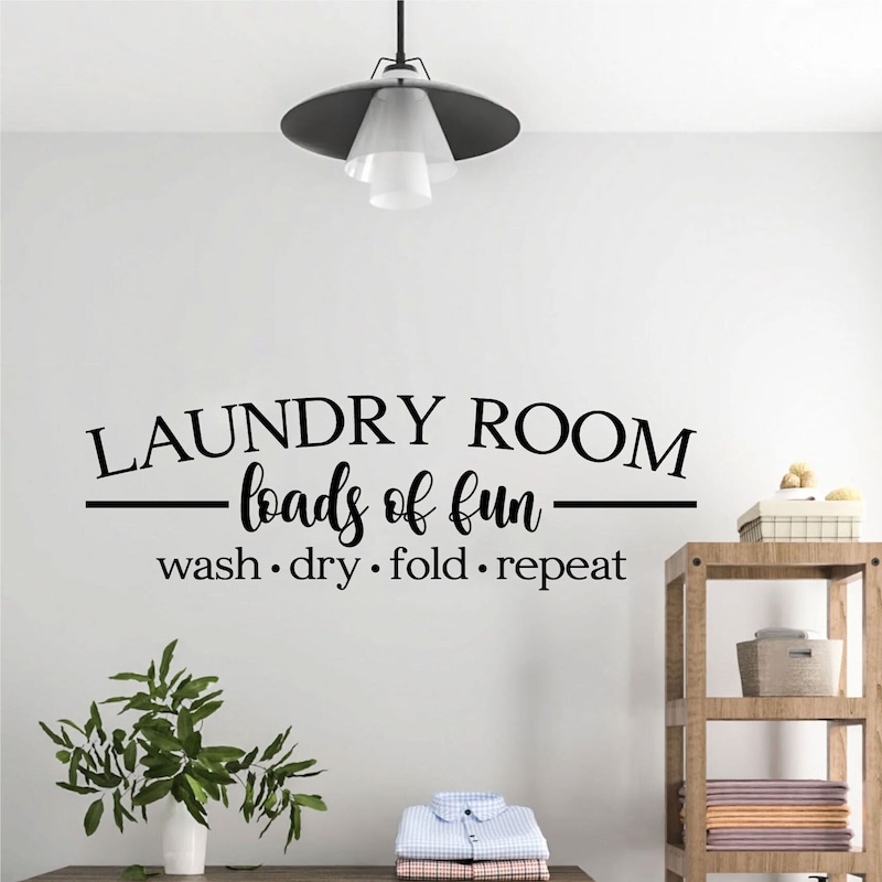 Laundry Room Wall Decals - Etsy