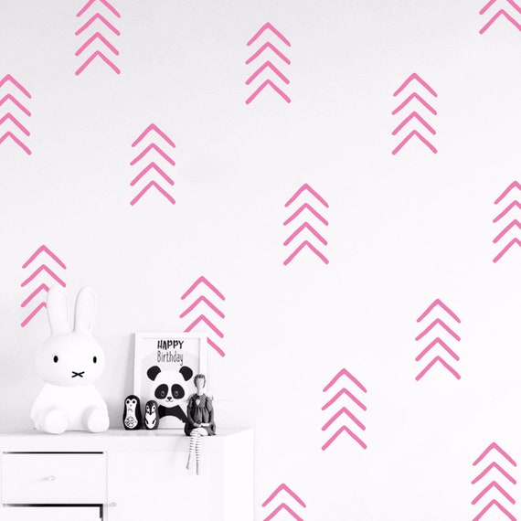 Set of Hand Drawn Arrow Wall Decals Stickers Wall Pattern | Etsy