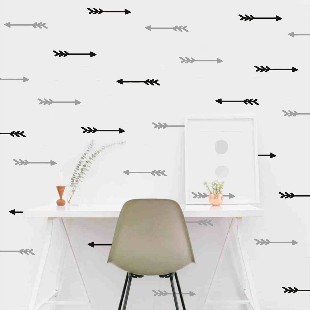 Set of Arrow Wall Decals Set Stickers Wall Pattern Decals Confetti ...