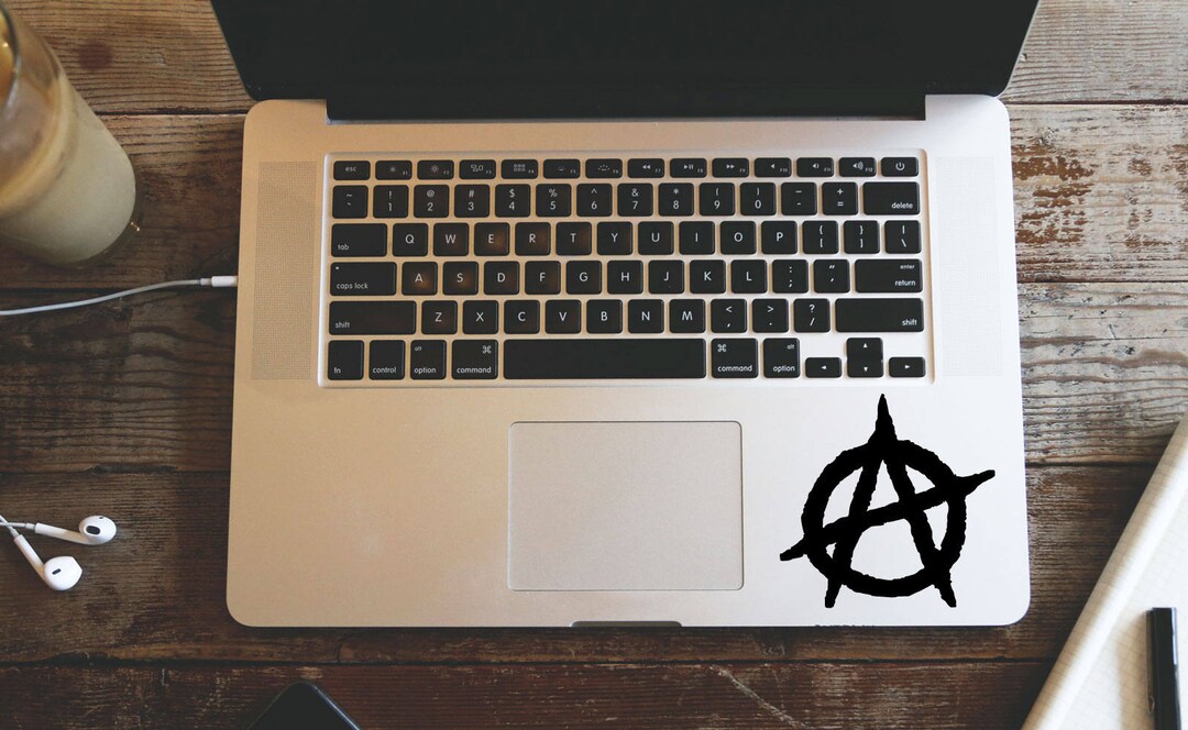Anarchy Laptop Vinyl Decal MacBook Sticker Window Mac Apple - Available ...