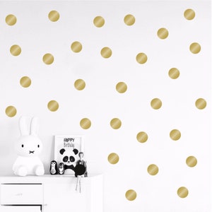 Set of Polka Dots Wall Decals Set Stickers Confetti - Multiple Colors ...