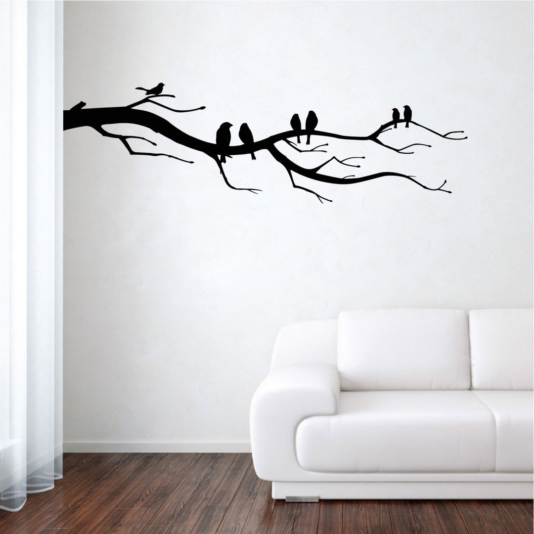 Branch Tree Wall Decal Vinyl Sticker Wall Art Mural Available in 11 ...