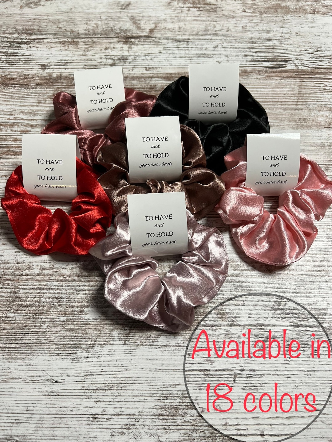 Scrunchies | Satin Medium Scrunchies | Bulk Scrunchies | to Have and to ...