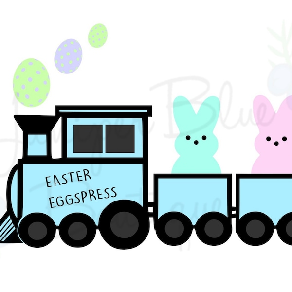Easter Train - Etsy