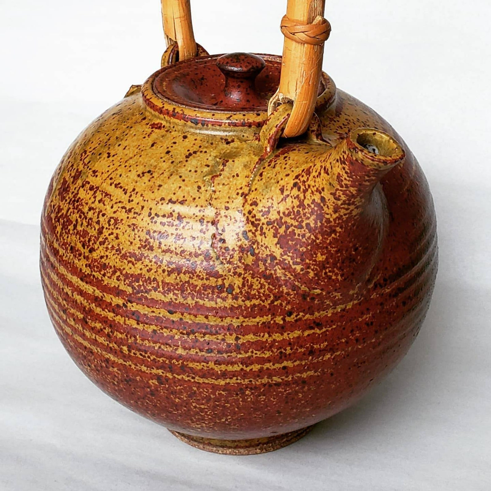 REDUCED David Shaner Teapot Shaner Red Glaze Listed Artist | Etsy