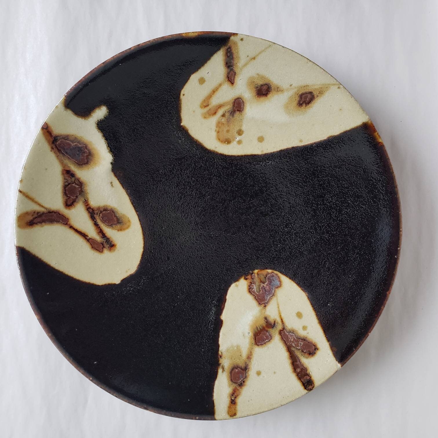 Japanese Mingei Pottery Plates Style of Shoji Hamada Set of - Etsy