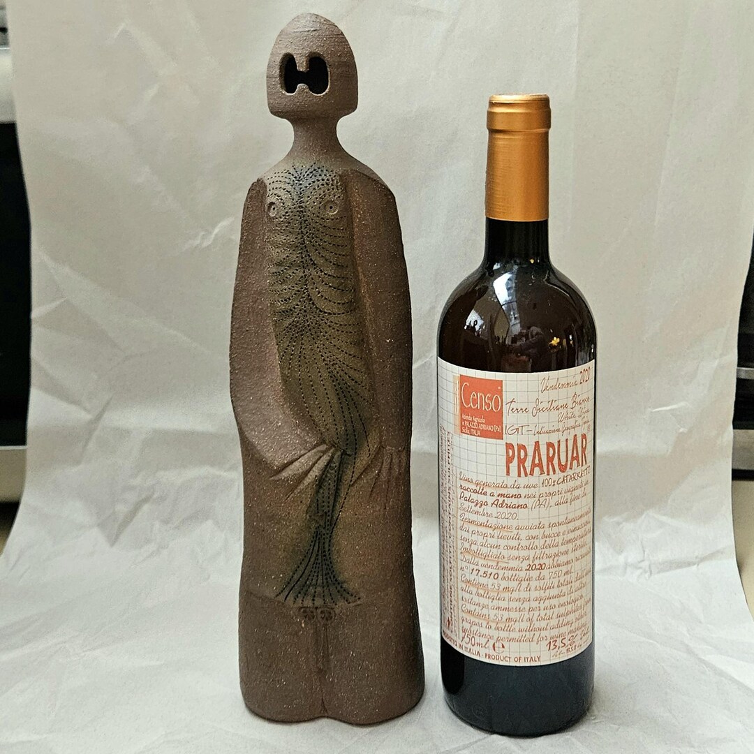 Rare Claude Horan Stoneware Warrior Figure, Museum Quality, Listed ...