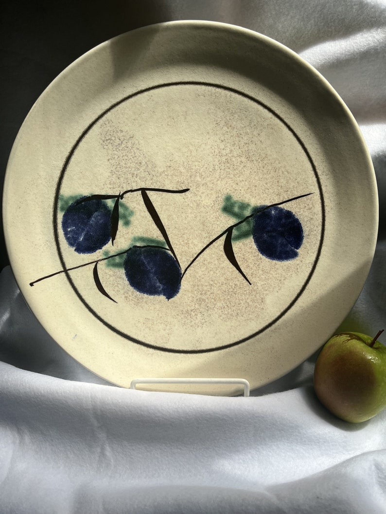 Vintage Gerald Newcomb Studio Pottery Platters, Listed Seattle Artist ...
