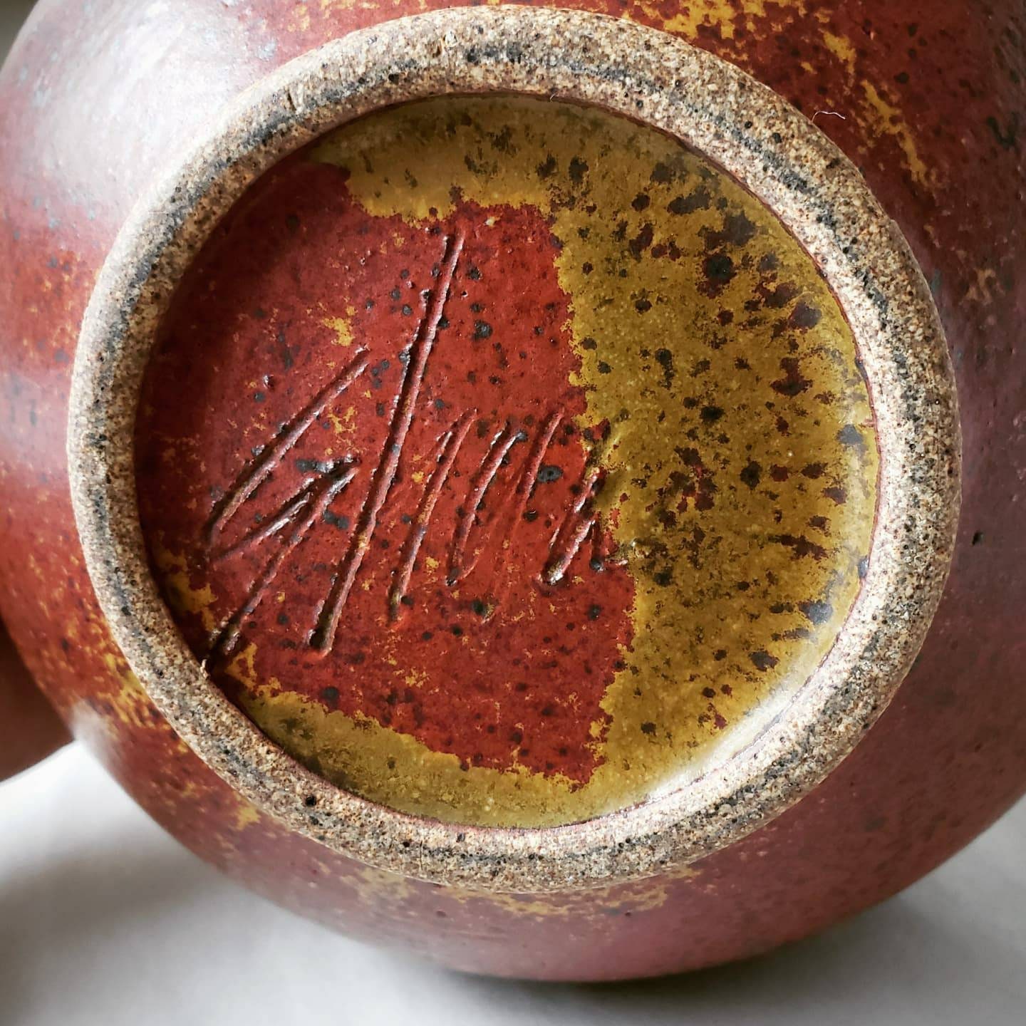 REDUCED David Shaner Teapot Shaner Red Glaze Listed Artist - Etsy