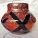 Copper Glazed Raku Pottery Bowl, Studio Pottery Vessel, Listed Artist ...