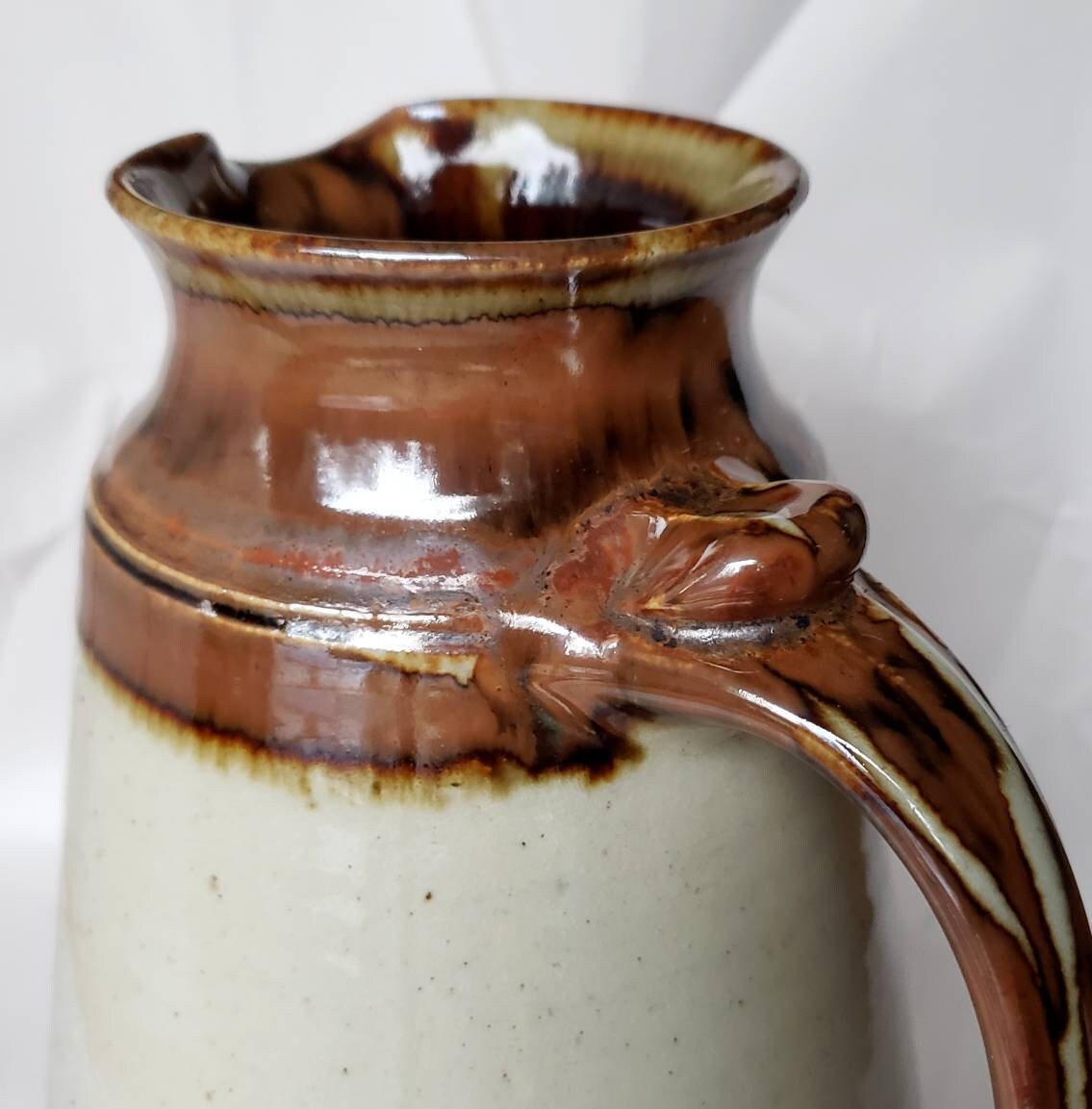 Fantastic Sam Scott Pottery Pitcher, Listed Artist, Signed Studio ...