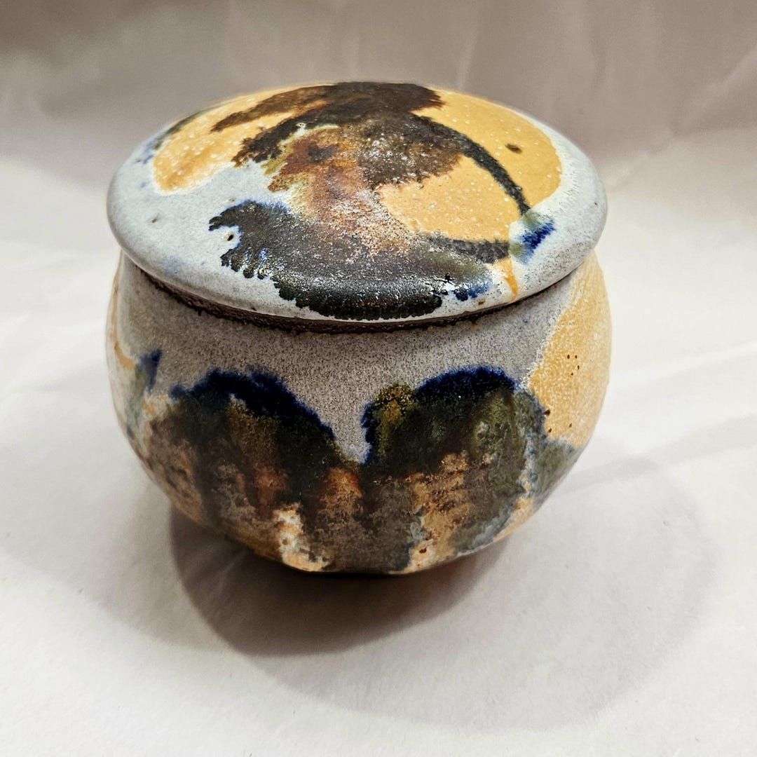 Vintage Robert Sperry Handmade Pottery Jar, Influential Artist, Rare ...