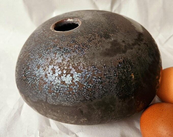 David Shaner "river Rock" Vase, Listed Artist, Circa 1980s, Signed ...