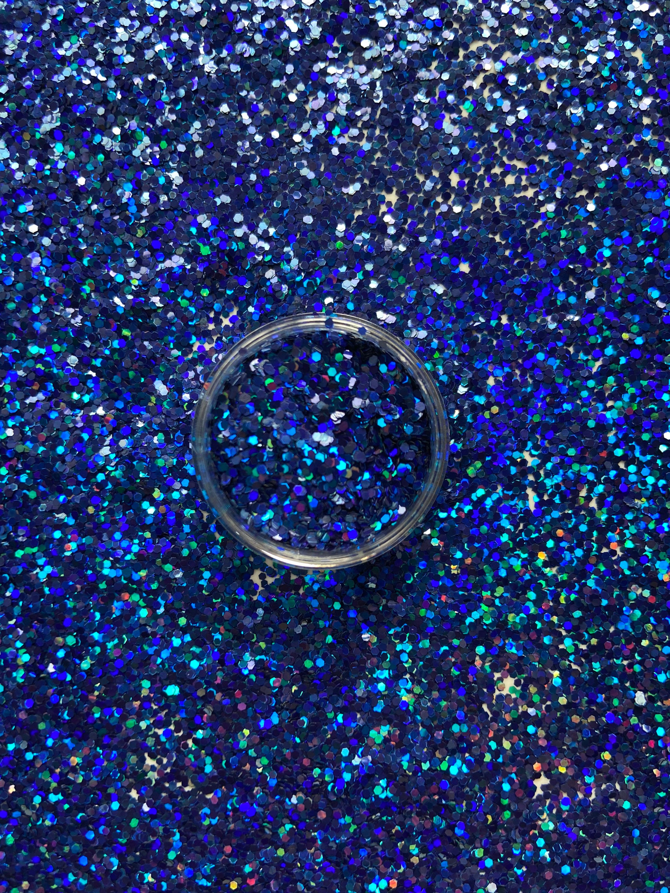 Holographic Royal Blue Glitter - Etsy