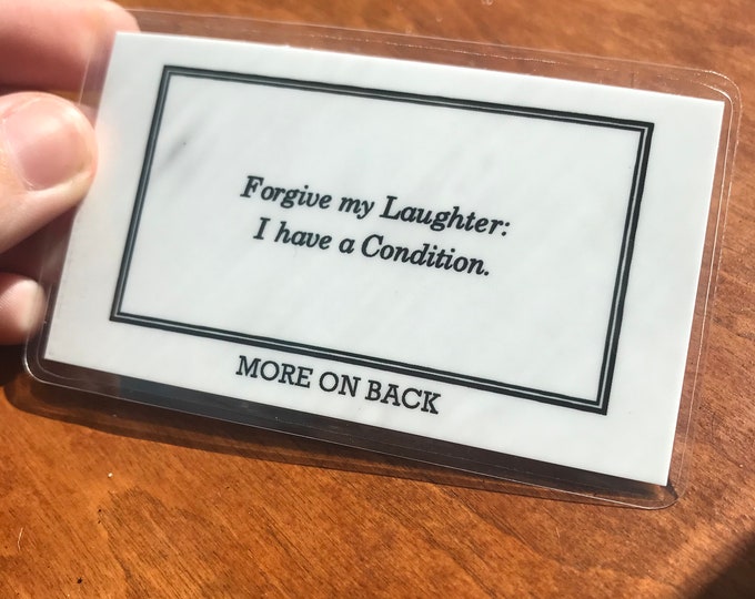 Joker Laughing Disorder Card - Etsy