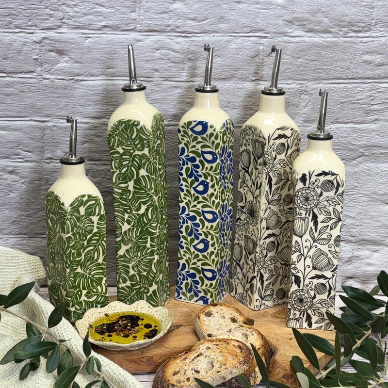 Olive Oil Cruet - Etsy