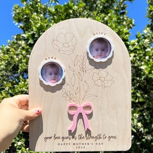 Mothers Day Gift From Grandkids, Mothers Day Gift From Daughter Grandchildren, Floral Bouquet ...