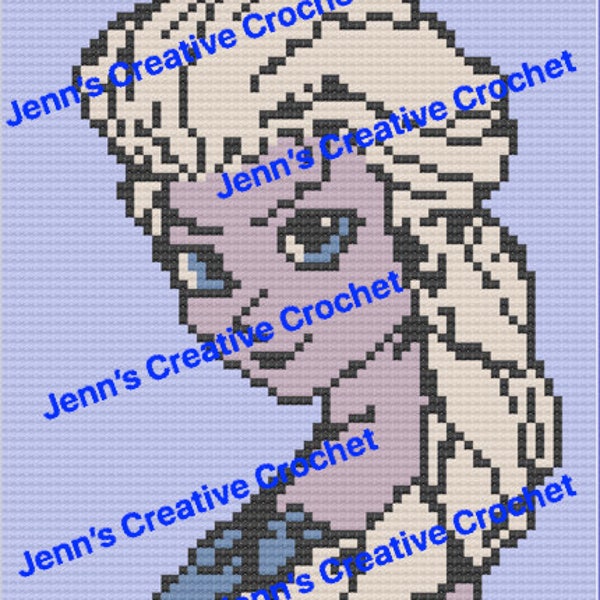 Elsa Frozen Crochet - Etsy