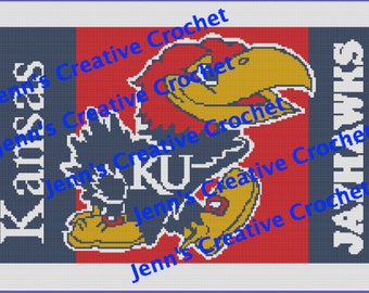 Kansas Jayhawks Crochet Pattern - Etsy