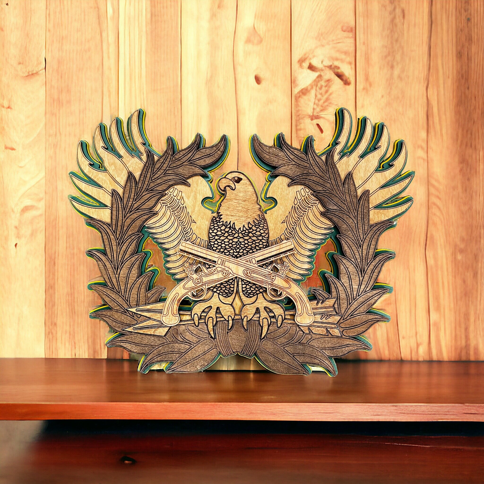 US Army Warrant Officer Eagle Rising Plaque - Etsy