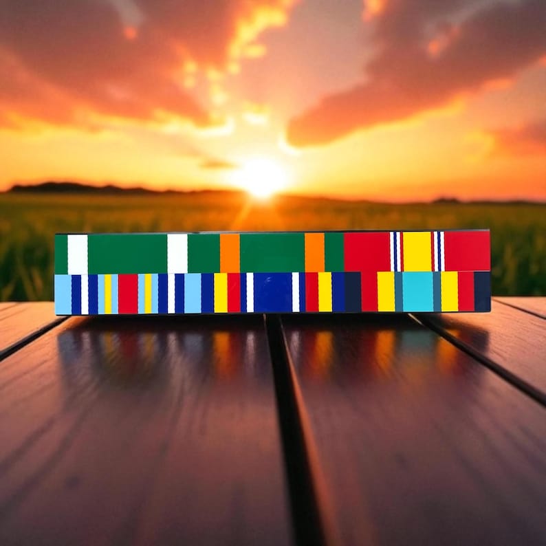Wall-mounted Military Ribbon Rack – Custom, Larger-than-life Display - Etsy