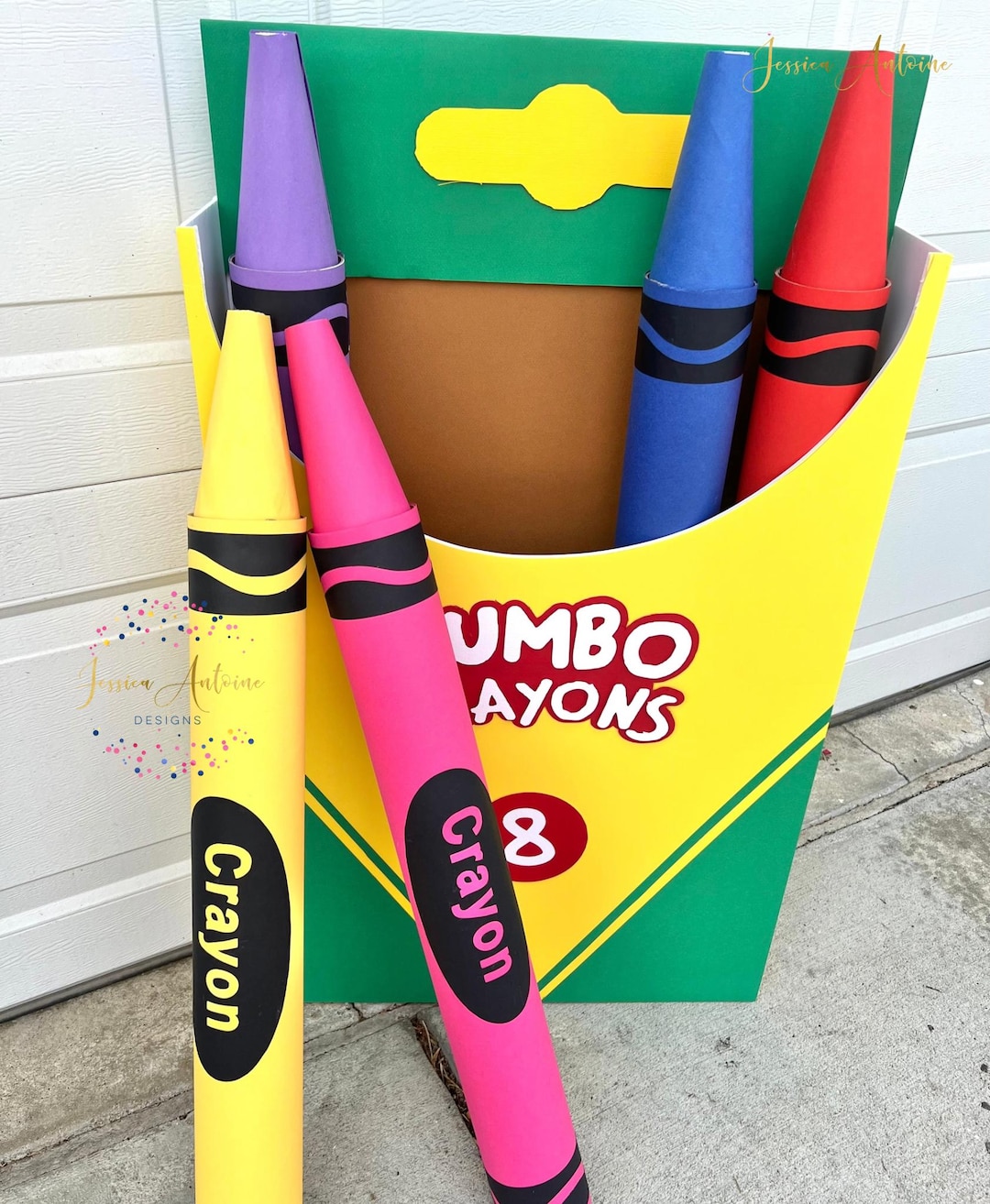Crayon Props - Giant Crayon Props- Oversized Props- Jumbo Crayon Props ...