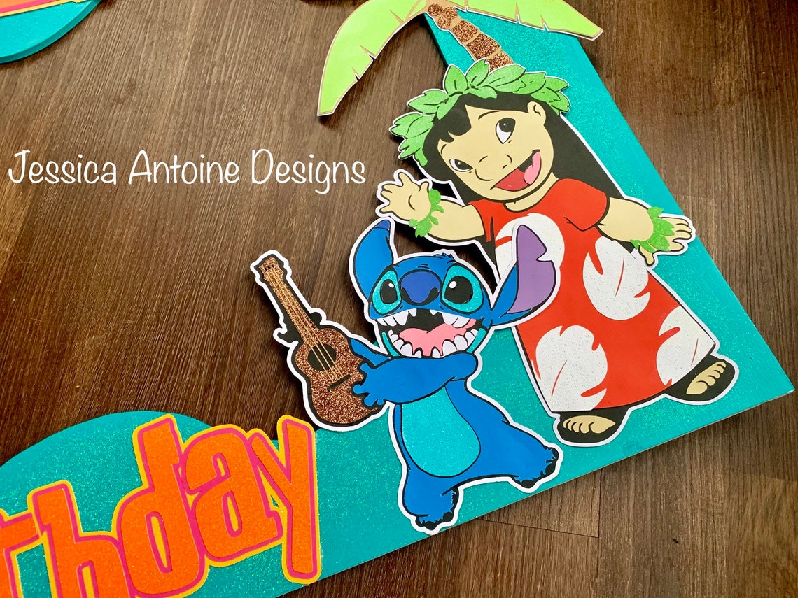 Lilo and Stitch Selfie Frame- Custom Sefie Frame- Personalized Photo ...