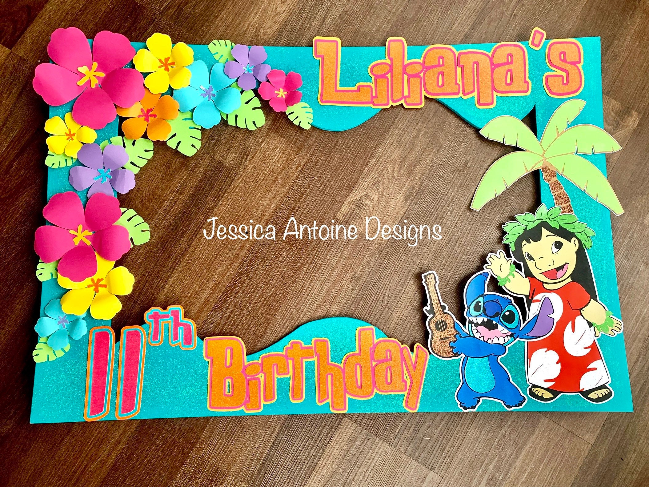 Lilo and Stitch Selfie Frame Custom Sefie Frame Personalized | Etsy