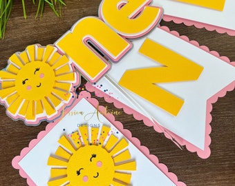 One Birthday Cake Topper Sun Cake Topper One Sun Cake - Etsy