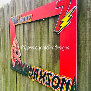 Flash Selfie Frame- Personalized Flash Frame- Custom Flash Frame- Flash ...