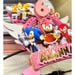 Amy Rose Cake Topper - Sonic Cake Topper - Pink Hedgehog Cake Topper - Etsy