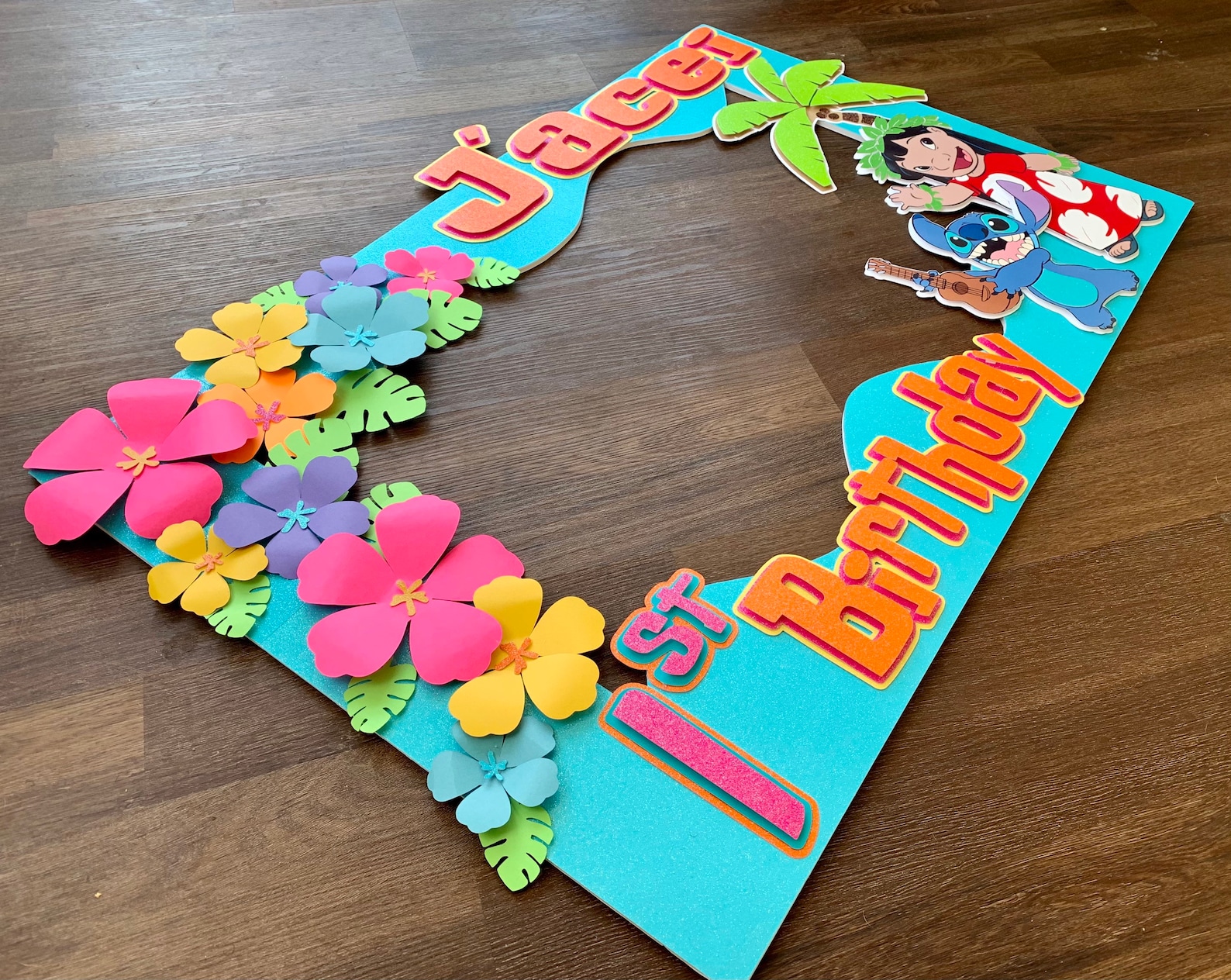 Lilo y Stitch Selfie Frame Custom Sefie Frame Personalizado | Etsy