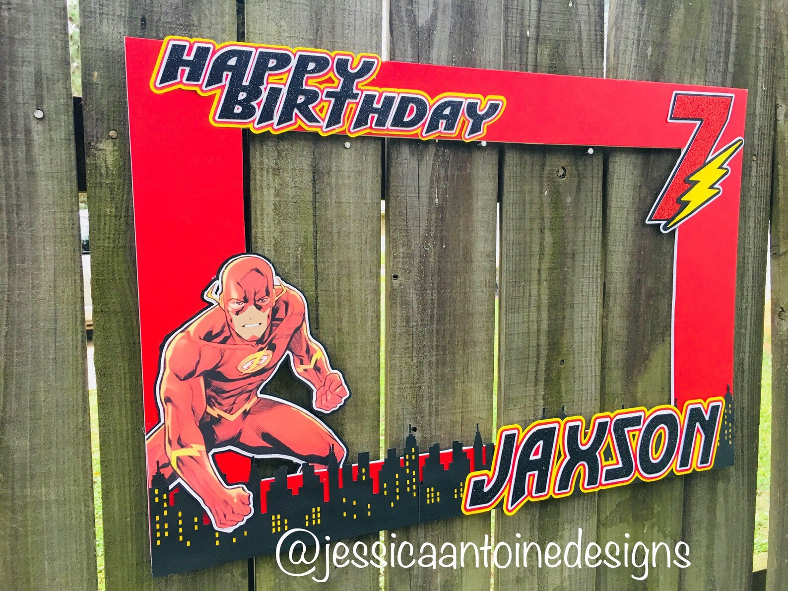 Flash Selfie Frame- Personalized Flash Frame- Custom Flash Frame- Flash ...