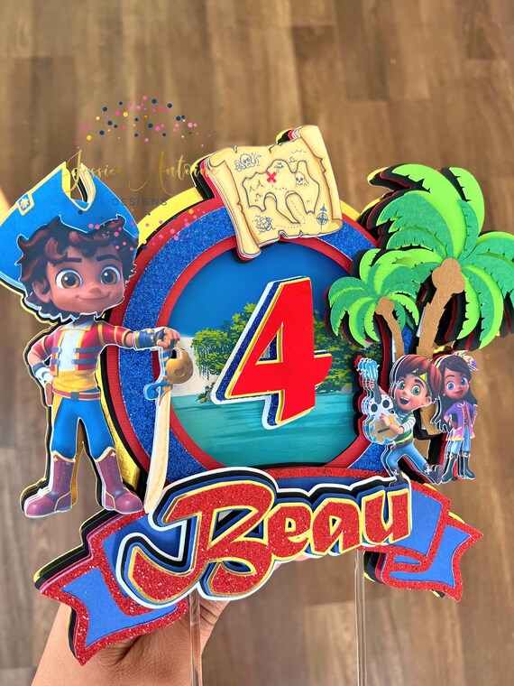 Santiago of the Seas Cake Topper Santiago Cake Topper - Etsy UK