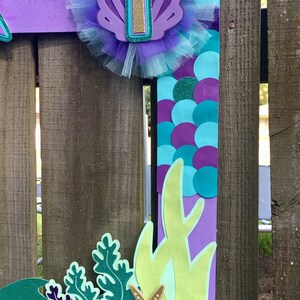 Under the Sea Selfie Frame-personalized Mermaid Frame Mermaid Themed ...