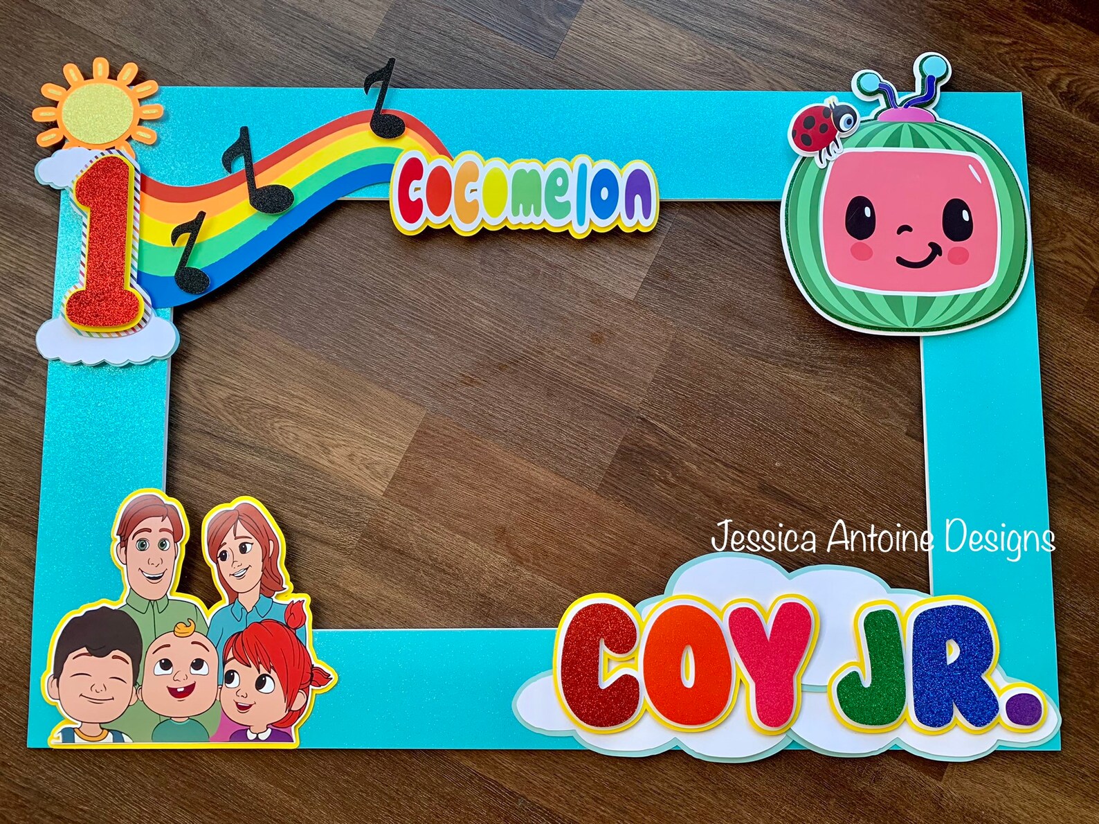 Cocomelon Selfie Frame Cocomelon Photo Frame Board | Etsy