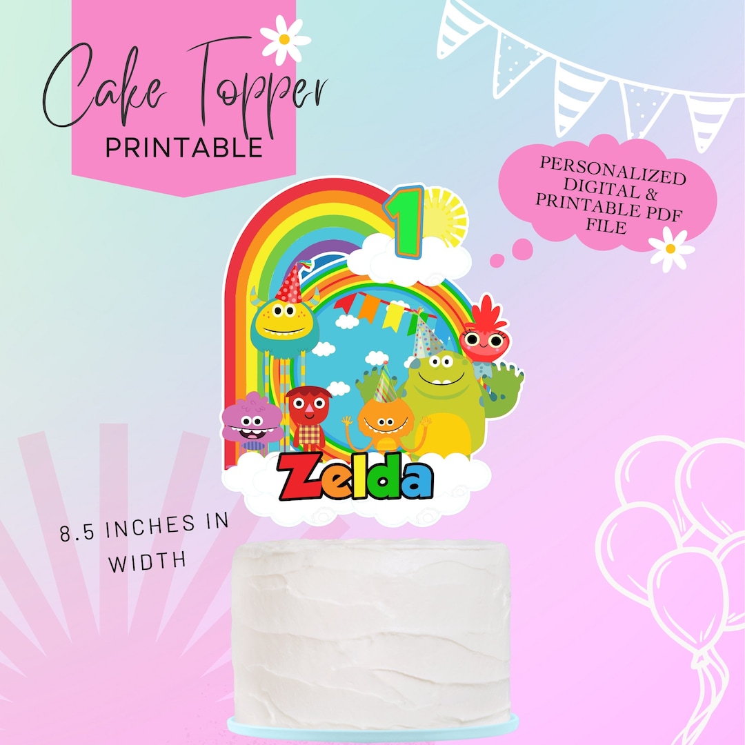 Super Simple Songs Digital Cake Topper - Printable Cake Topper - Etsy