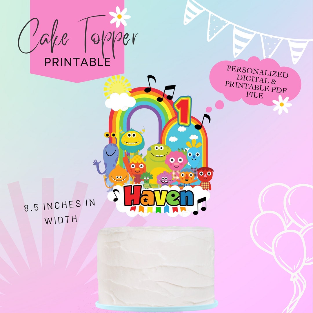 Super Simple Songs Digital Cake Topper - Printable Cake Topper - Etsy