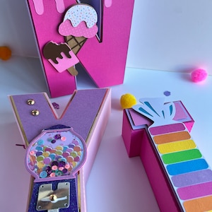 Candy 3d Letters - Candy Party Letters - Etsy