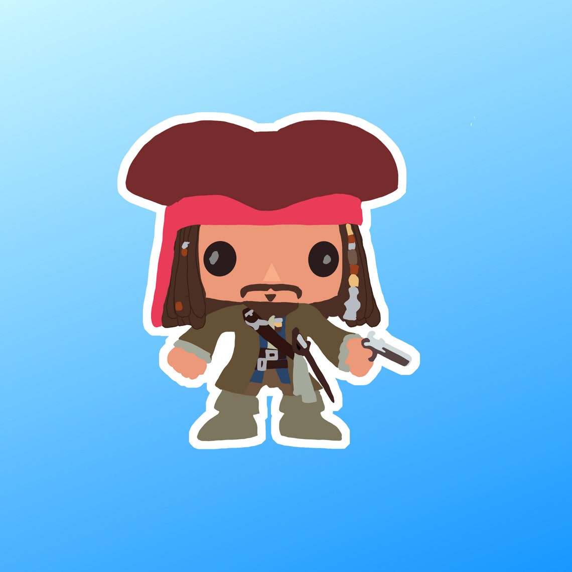 Disney Inspired Funko Stickers Waterproof Laptop Stickers | Etsy